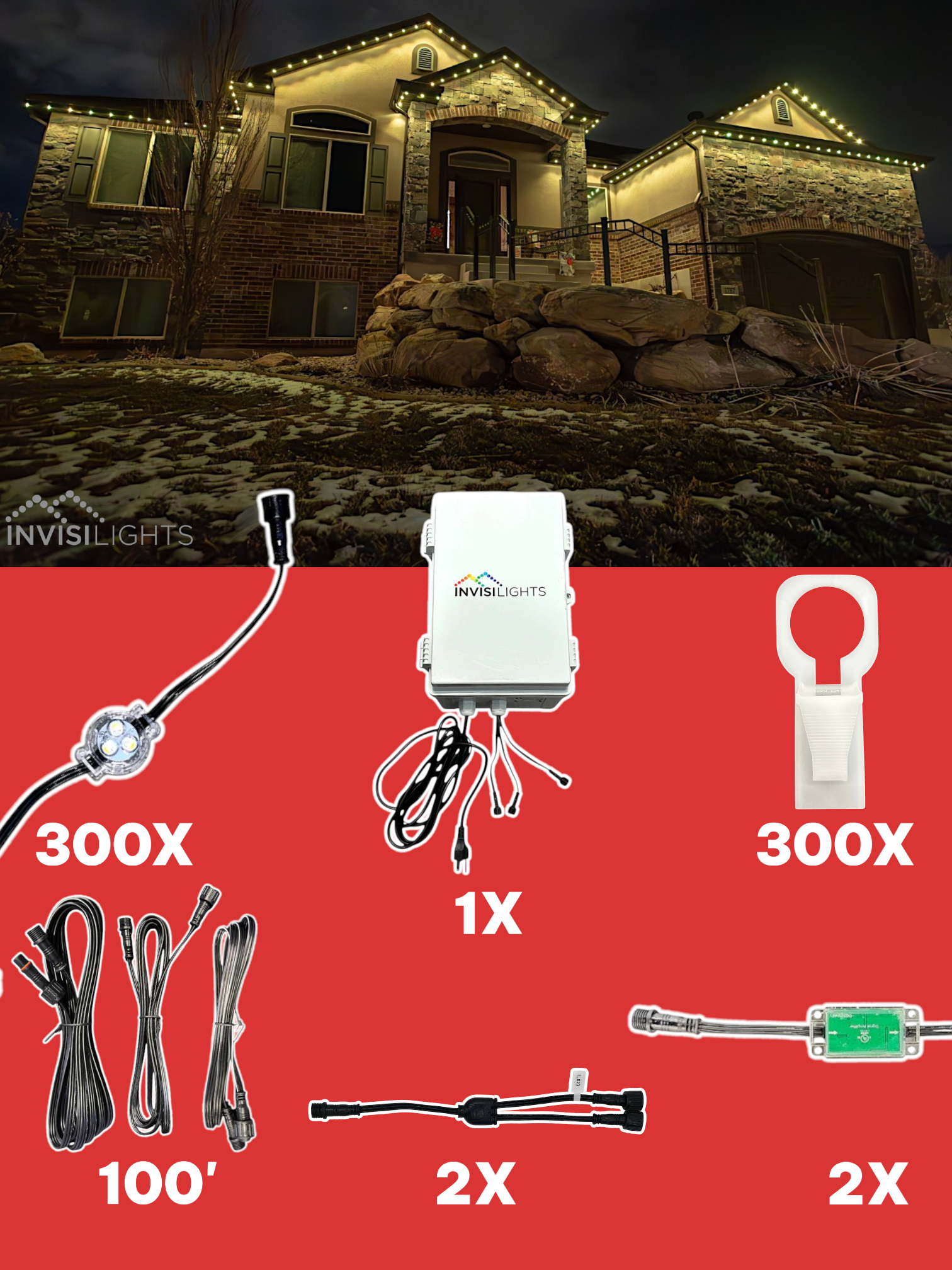 Invisi-Clips 300' Kit