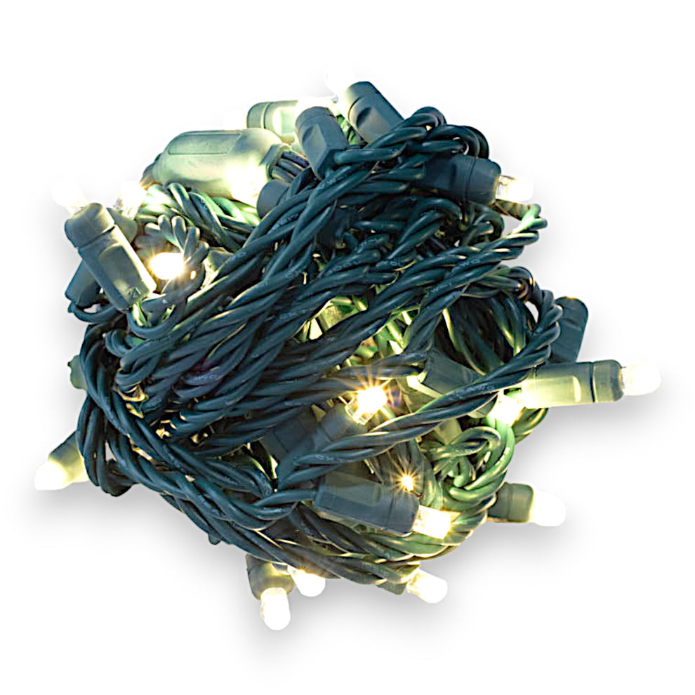 70L 4" Spacing Concave LED Mini Christmas Lights(Ball)