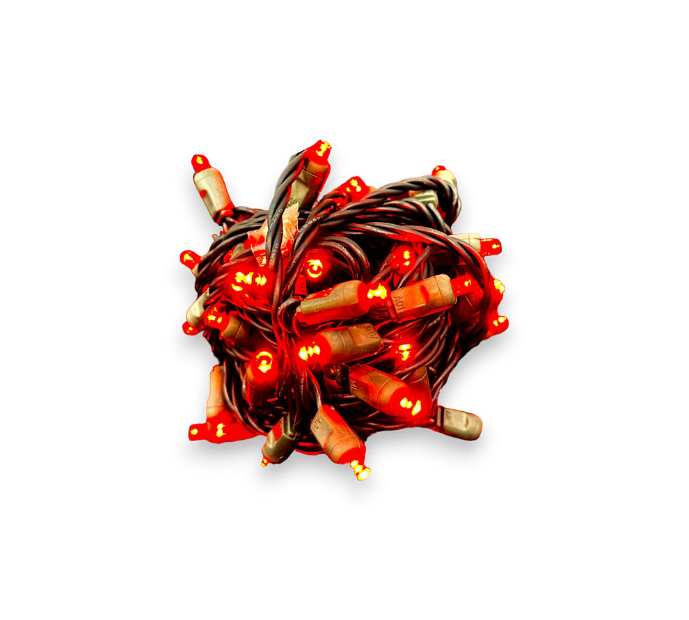 Minleon 50L 6" Spacing Concave LED Mini Lights(Ball)