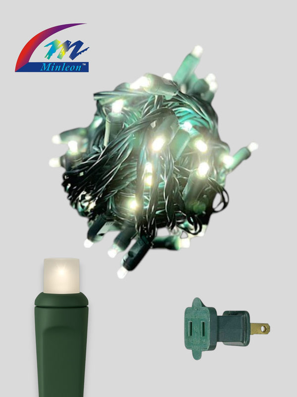 Minleon 50L 6" Spacing Concave LED Mini Lights(Ball)