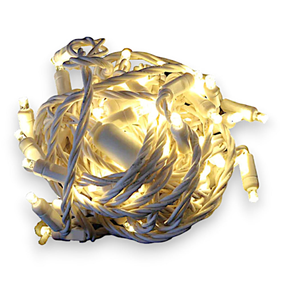 70L 4" Spacing Concave LED Mini Christmas Lights(Ball)